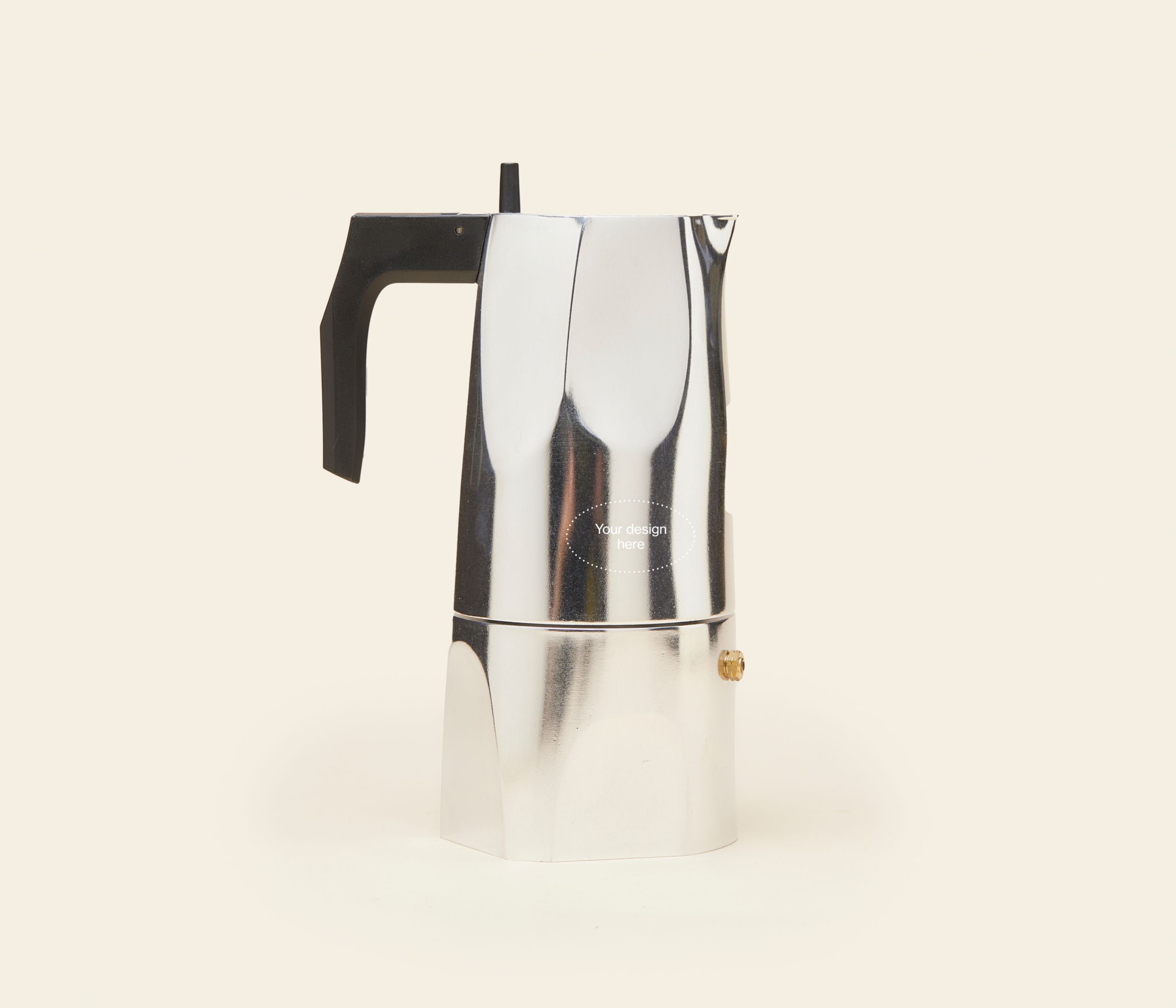 Custom Alessi Moka Pot | High-End Kitchenware | Add Logo