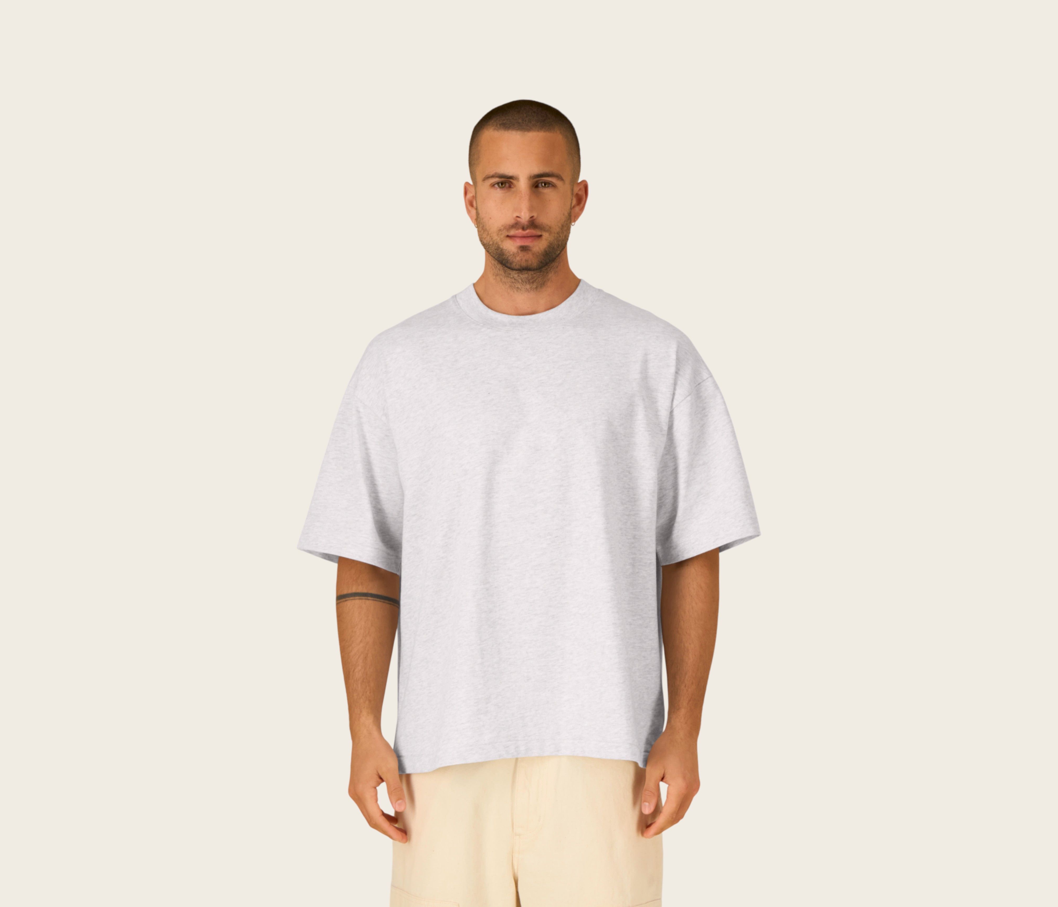 Custom Boxy Heavy T-Shirt | Premium Oversized Tees with Logo