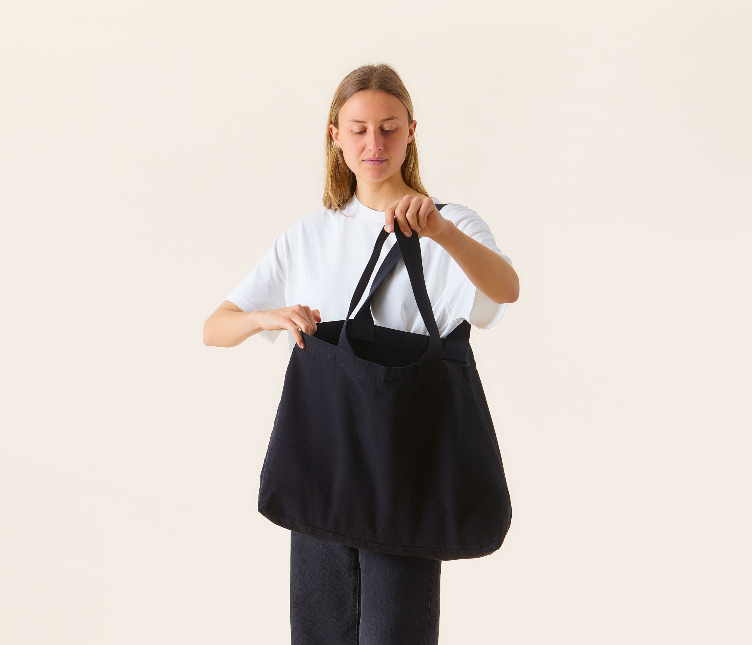 Custom Merchery Heavy Cabas | Premium Tote Bags | Add Logo