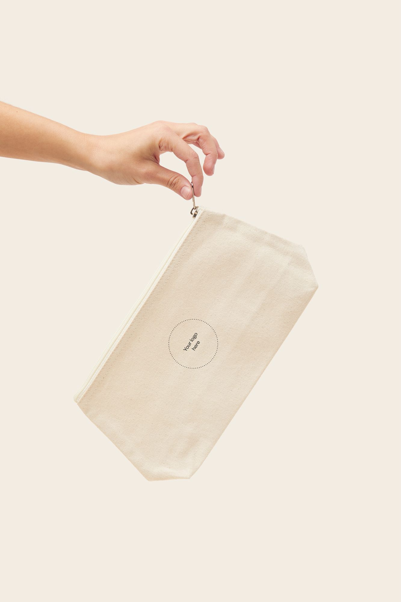 Custom Cotton Wash Bag - Sustainable Lifestyle - Merchery
